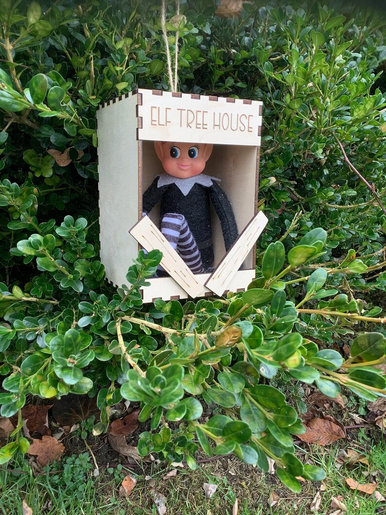 Elf Prop | Elf Tree House | Personalized | Custom Elf Prop | Elf ...
