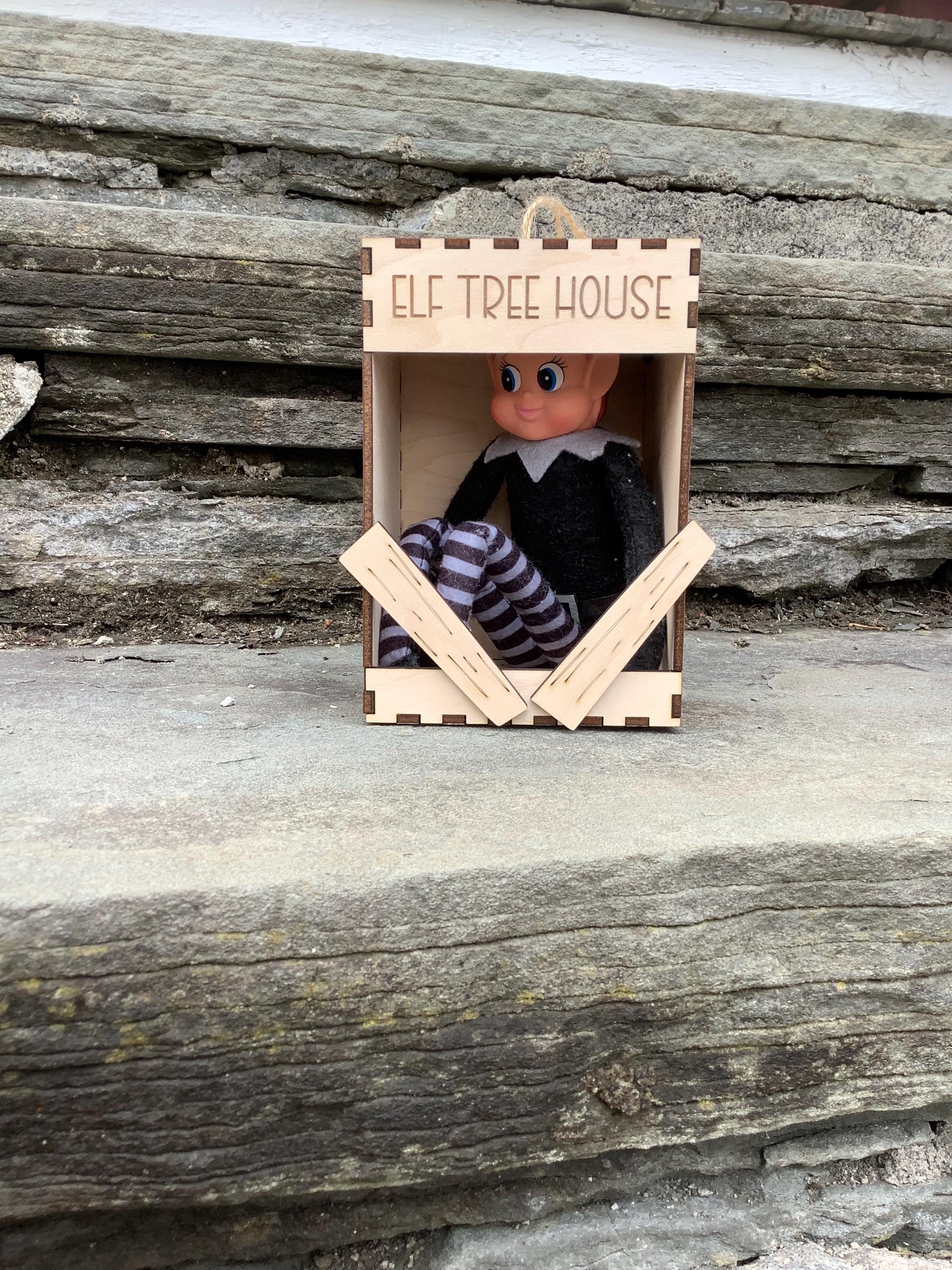 Elf Prop | Elf Tree House | Personalized | Custom Elf Prop | Elf ...