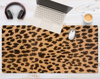 Leopard Desk Mat | Etsy