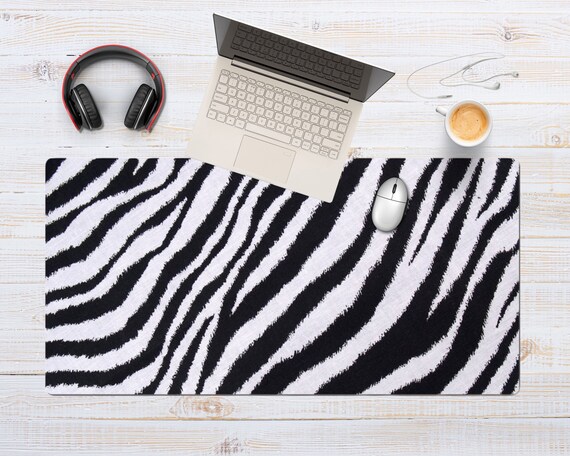 Zebra Striped Desk Sets