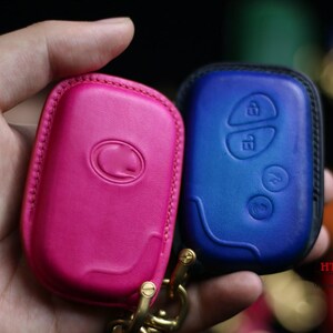 LEXUS Leather Key Fob Cover for RX350 RX450 ES250 ES350 GS300 GS350 ...