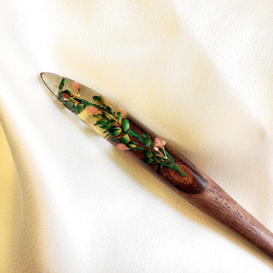 Resin Hair Stick Wood Hair Stick Hair Pin Hair Fork Bun | Etsy