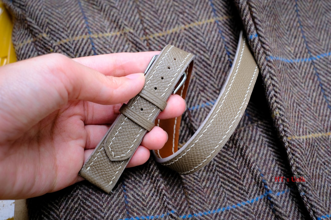 Leather Double Strap Dual Band, Wrap Watch Strap Double Band Watch ...