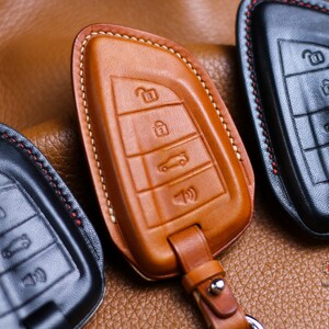 For Supra A90 Mk5 Supra Leather Key Fob Cover Case 2022 2023 2024 A91 ...