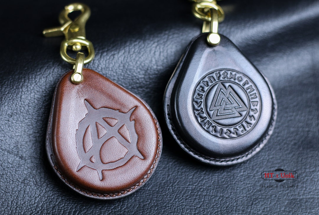 Key Cover for Harley Key Fob Cover Case Leather Remote Key Holder ...