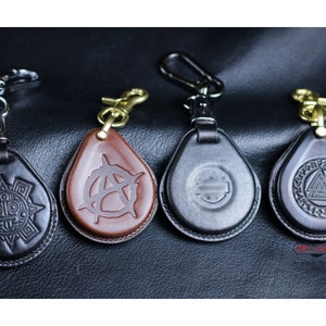 Key Cover for Harley Key Fob Cover Case Holder Leather X48 Street Glide ...