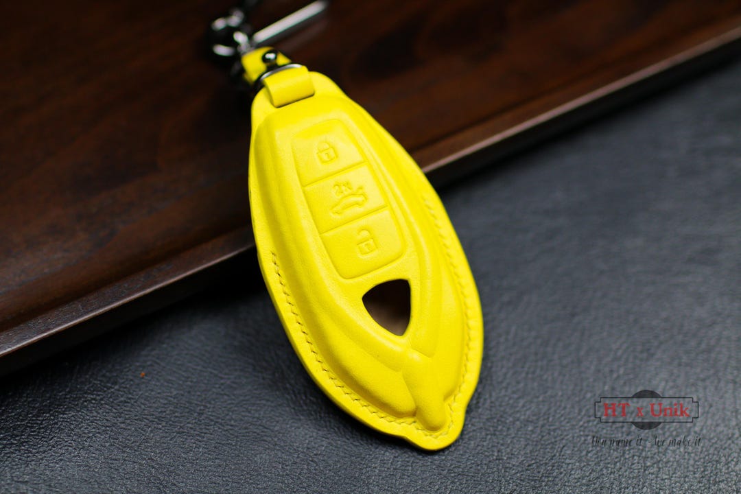 Yellow Red Key Cover Urus Huracan Evo Sto Aventador Roadster Fob Case ...