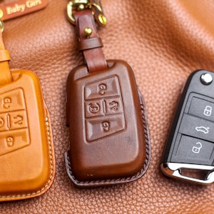Volkswagen VW Key Fob Cover Case VW Atlas Tiguan Jetta Touareg Magotan ...
