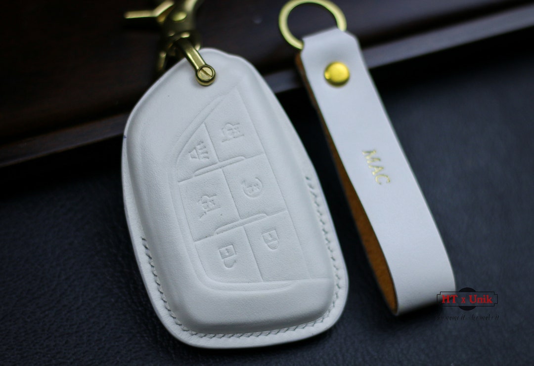 White Cute Girly Key Cover for CT4 CT5 CT6 Escalade, Escalade CT4 CT5 ...