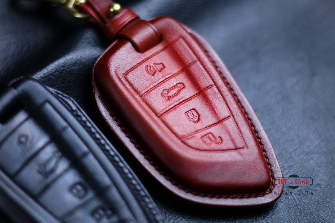 For Supra A90 Mk5 Supra Leather Key Fob Cover Case 2022 2023 2024 A91 ...