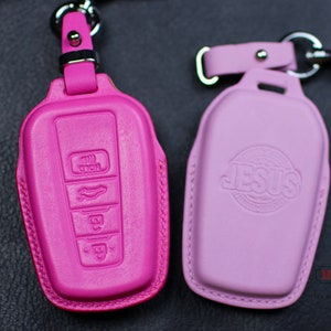 Pink Cute 4runner RAV4 2023 2024 Key Fob Cover Case Grand Highlander ...