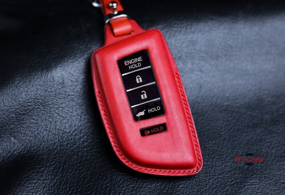 ACURA Leather Car Key Fob Cover Case Protector Acura Mdx RDX ILX Tlx ...