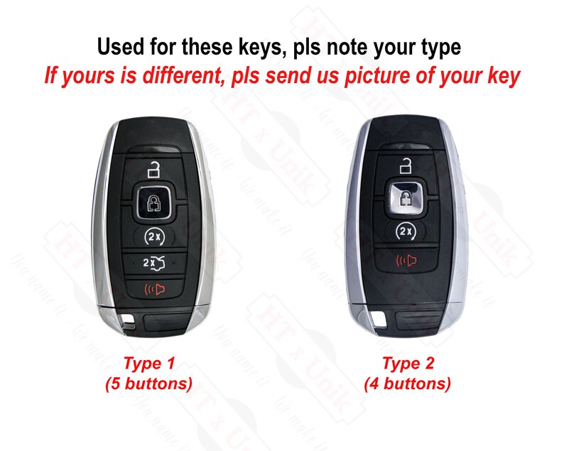 Key Fob Cover Case for Lincoln Navigator Reserve 4 5 Buttons | Etsy