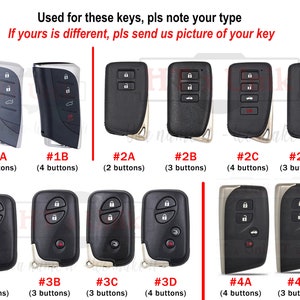 Lexuss Car Key Fob Cover for GX400 GX460 CT200 ES250 ES350 NX200 Nx200t ...