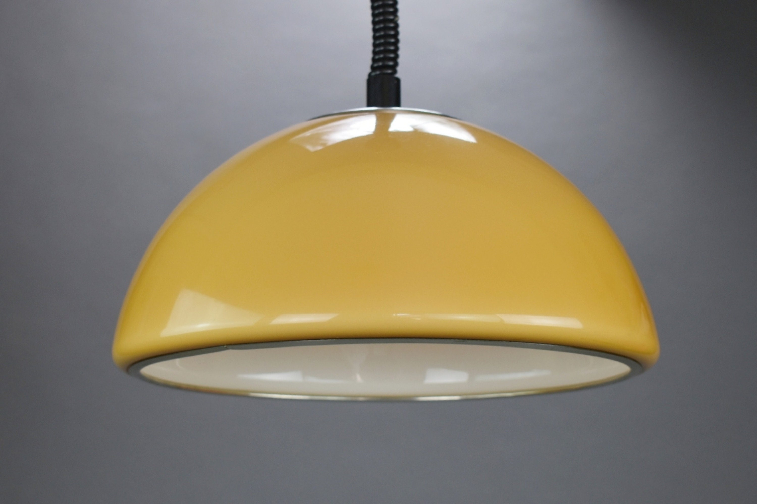 Space Age Pendant Lamp Meblo for Guzzini, Luiggi Massoni for Harvey ...