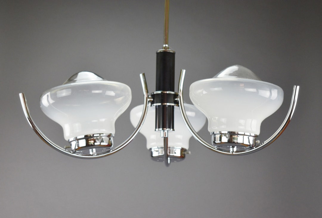Vintage Sputnik Light Fixture, Vintage Chandelier From 80's, Elegant ...