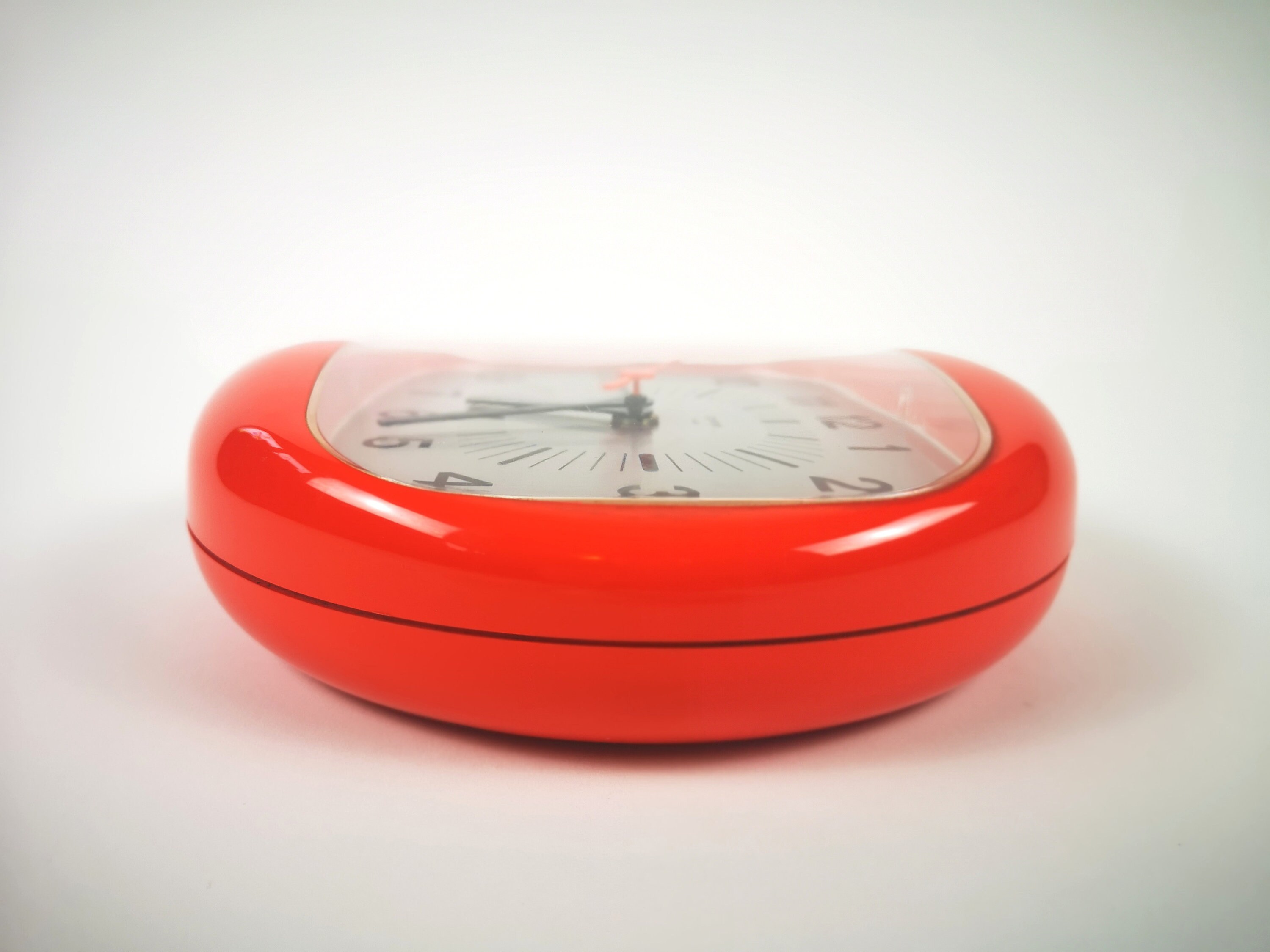 Vintage Orange Capsule Wall Clock, Gorenje, Yugoslavia 70s, Vintage ...