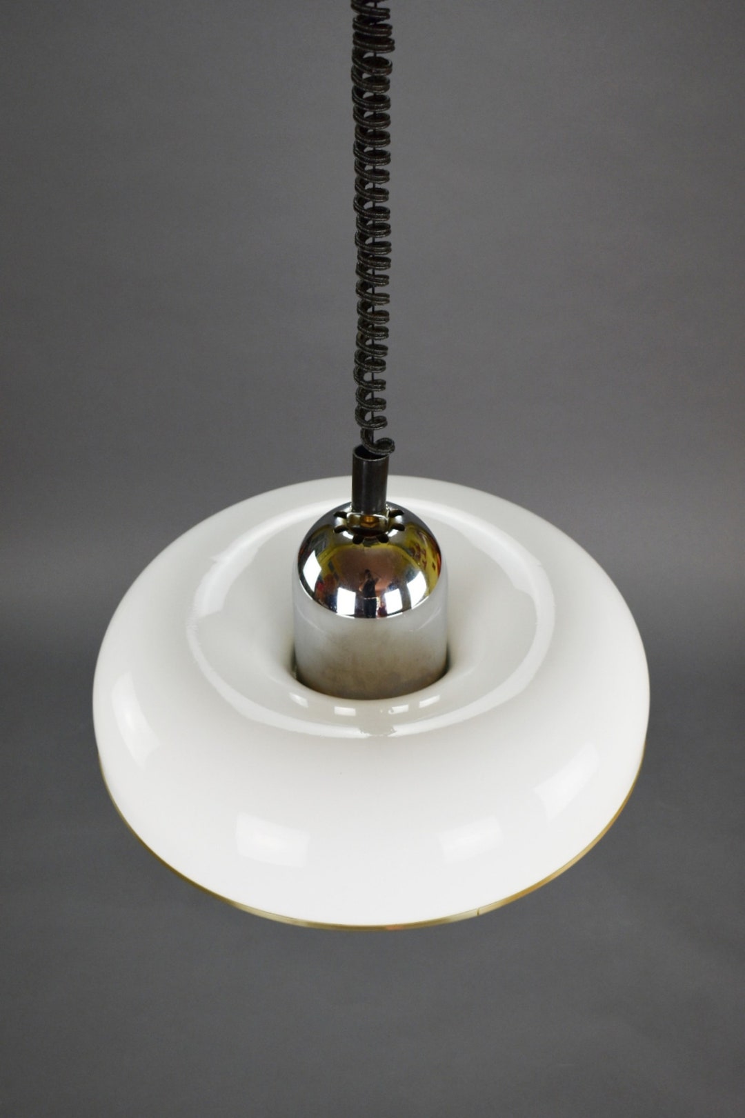 Guzzini UFO Ceiling Lamp Fixture, Mid Century Modern Light, Space Age ...