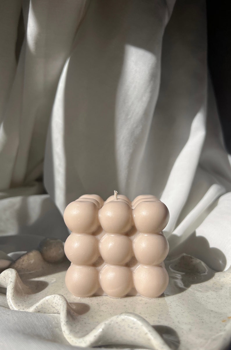 Cloud Cube Candle - Etsy Australia