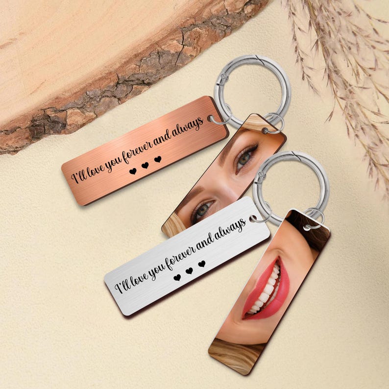 Personalized Eye Photo Aluminum Keychain,drive Safe I See You Keyring ...