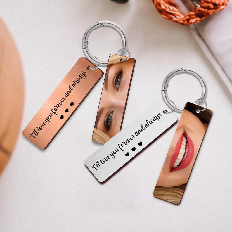 Personalized Eye Photo Aluminum Keychain,drive Safe I See You Keyring ...