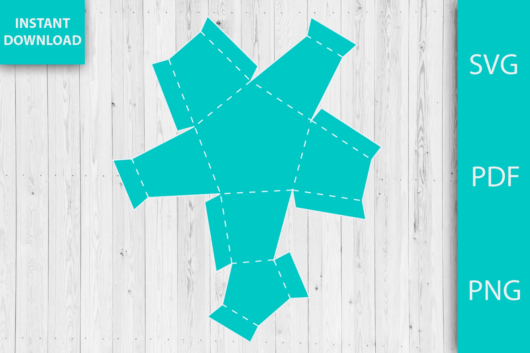 Box Template SVG Rectangular Box SVG Packaging Box SVG Box | Etsy