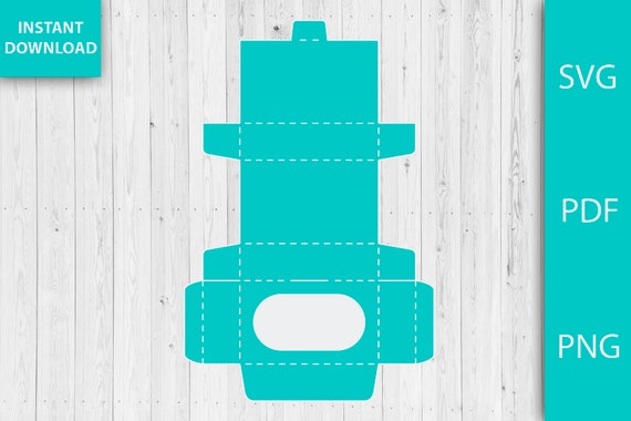 Art & Collectibles Digital pdf Box Template SVG Packaging Box SVG ...