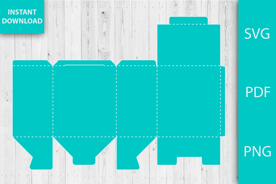 Box Template SVG Rectangular Box SVG Packaging Box SVG Box - Etsy Australia