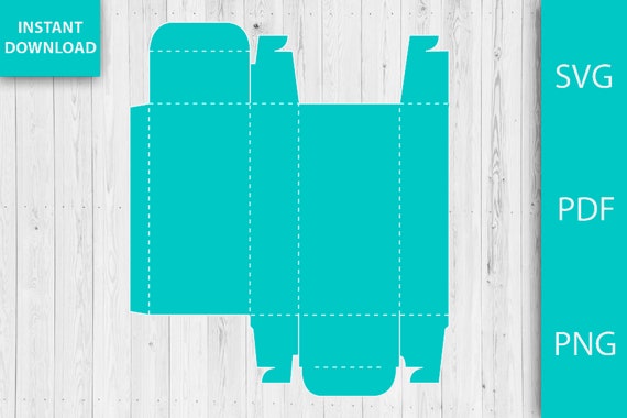 Box Template SVG Rectangular Box SVG Packaging Box SVG Box - Etsy UK