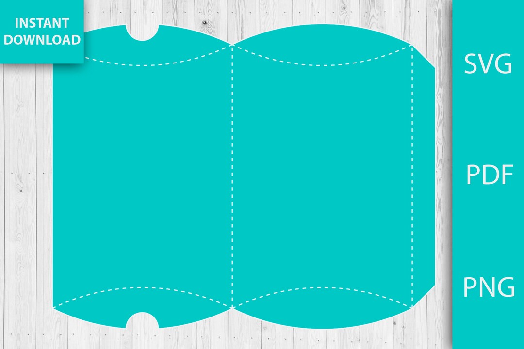 Box Template SVG Rectangular Box SVG Packaging Box SVG Box - Etsy