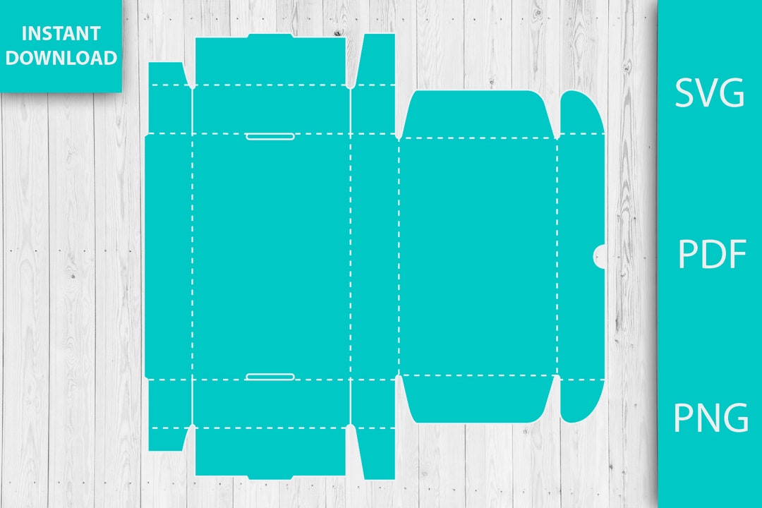 Box Template SVG Rectangular Box SVG Packaging Box SVG Box - Etsy Finland