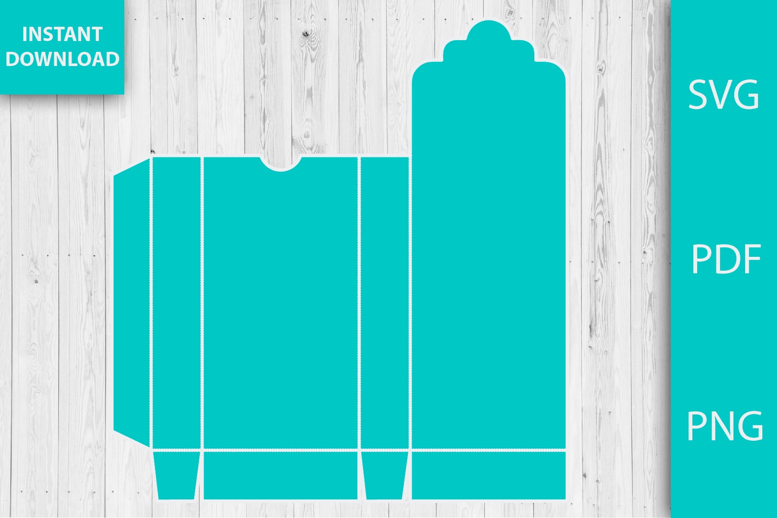 Box Template SVG Rectangular Box SVG Packaging Box SVG Box | Etsy