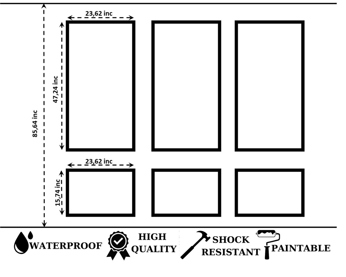 Ready-to-install Wall Formwork Package, Easy-to-apply Wall Cladding Kit ...