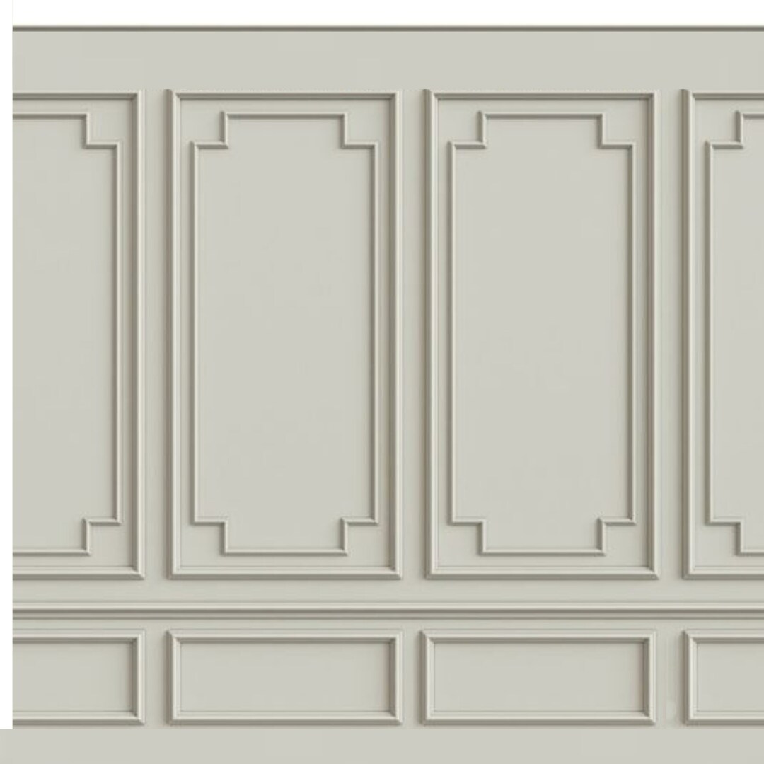 Wall Paneling Paintable Solid Polystyrene Corner M-pattern Wall ...