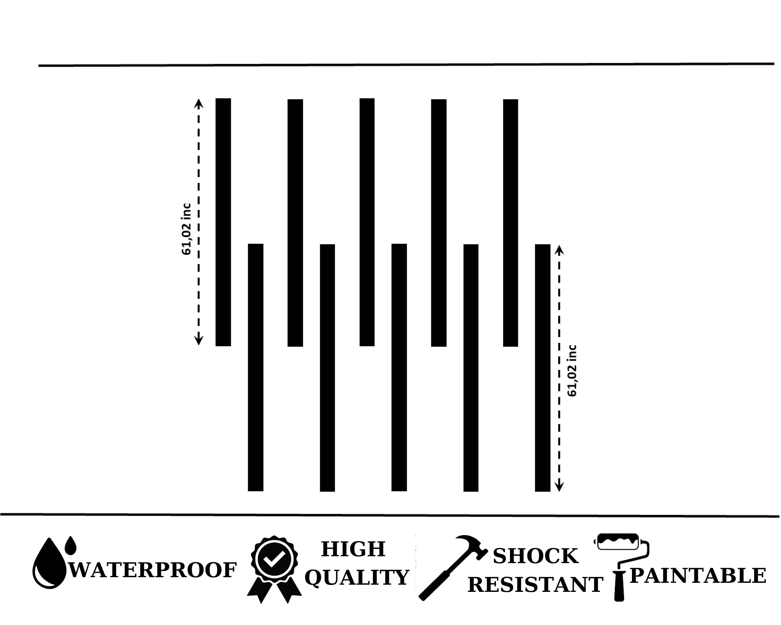 Redesign Your Walls With Factory Primed and Paintable Flat - Etsy