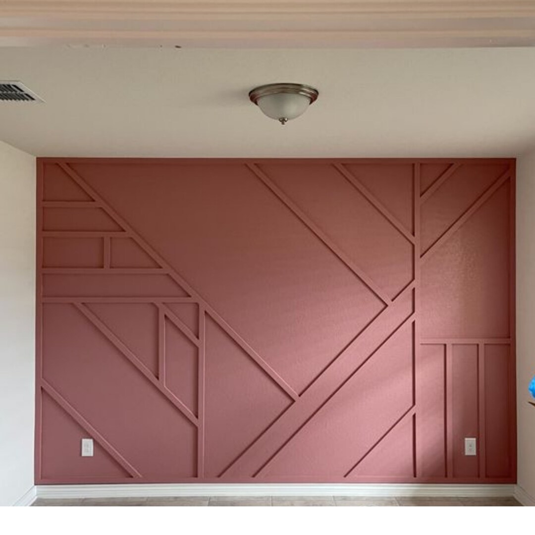 Paintable Wall Paneling, Wall Covering - Etsy