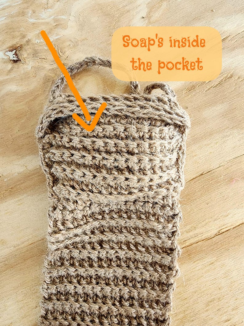 Jute Back Scrubber: Handmade Shower Strap for Gentle Exfoliation ...