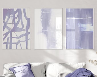 Purple Line Art - Etsy