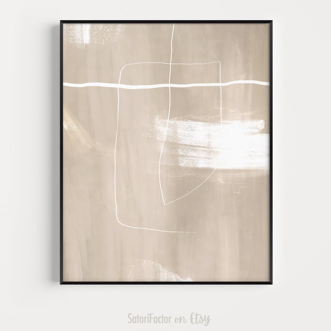 Minimalist Modern Line Abstract Art Printable Gallery Set of - Etsy