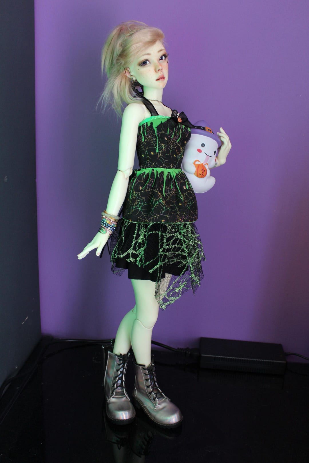 1/3 SD BJD Green Cauldron Halloween Dress - Etsy