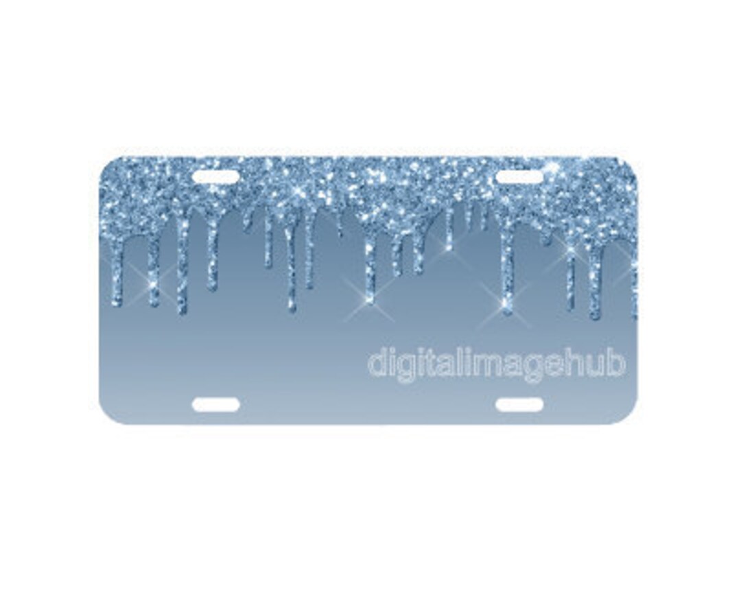 License Plate Svg, Sparkle Svg, Glitter Svg, Sparkle License Plate ...