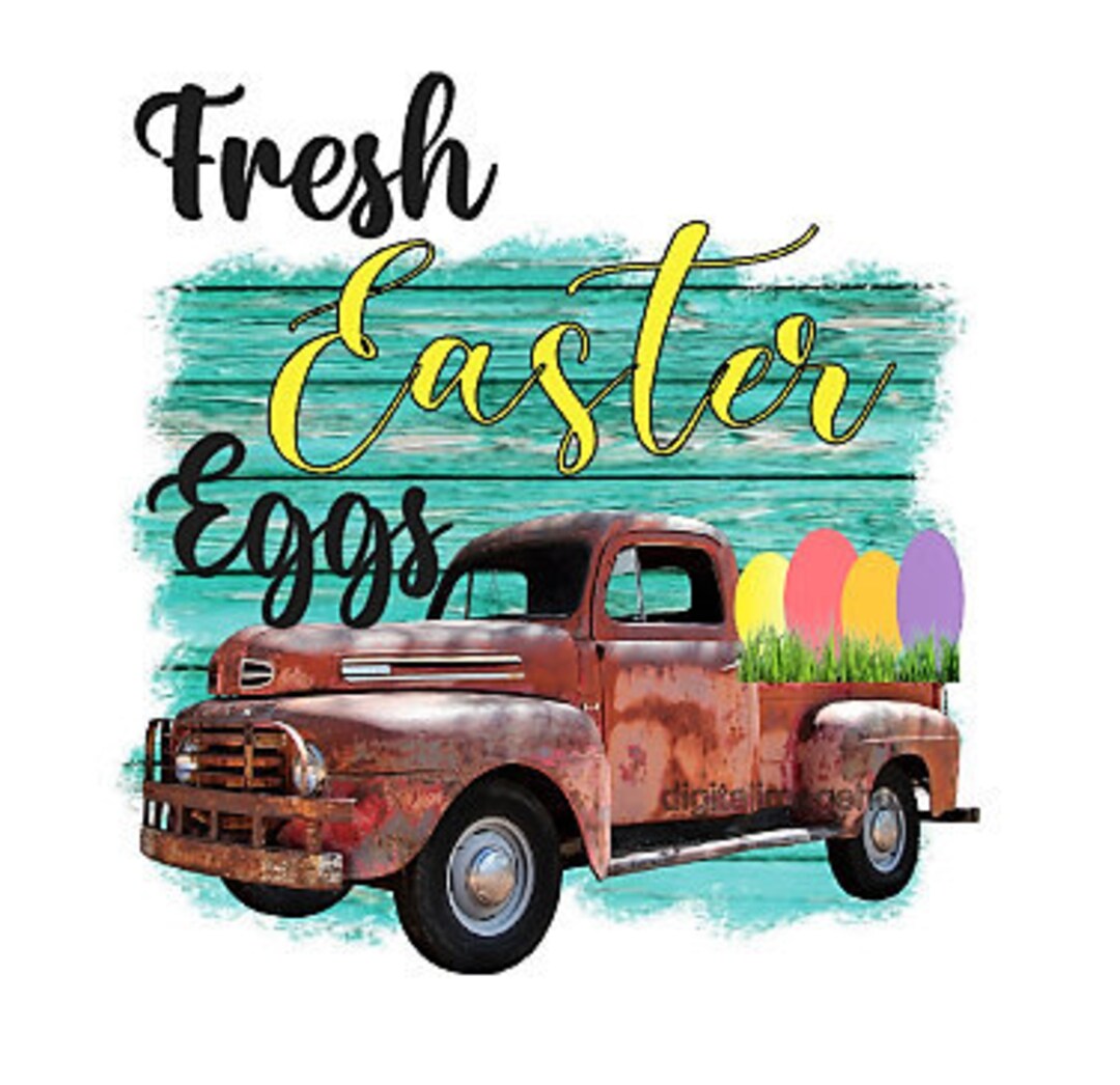 Easter Svg, Easter Png, Easter Truck Svg, Easter Truck Png, Easter ...