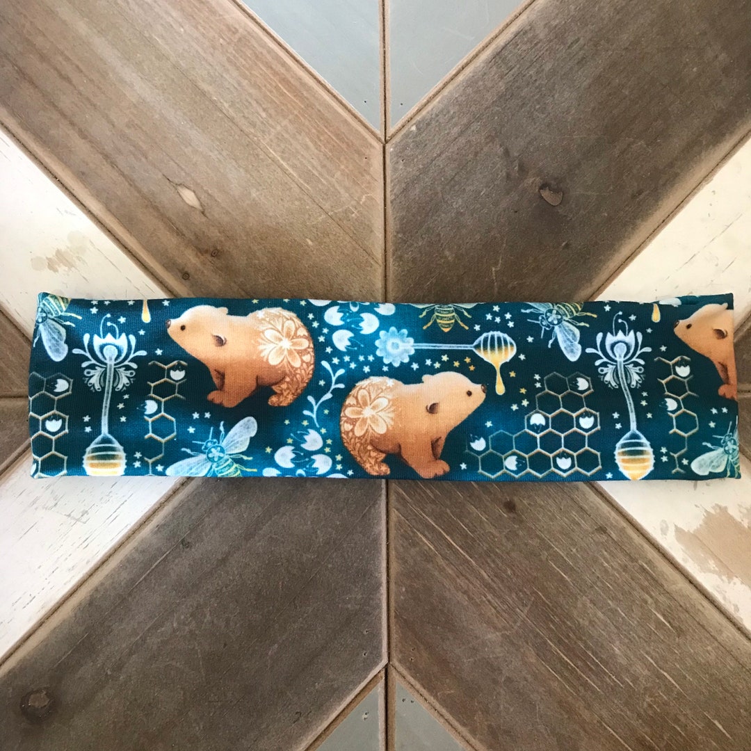 Bear Headbands Womens Headband Bears Stars Stretch - Etsy