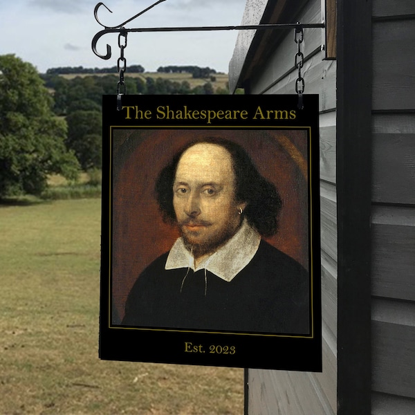 Shakespeare Sign - Etsy
