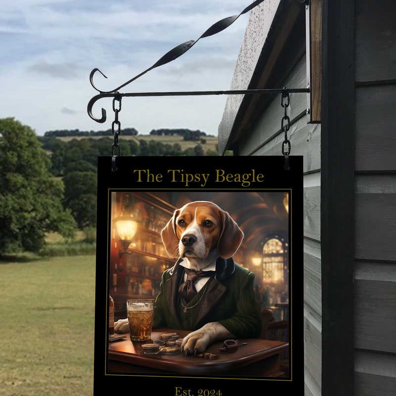 Outdoor Beagle Sign - Etsy UK