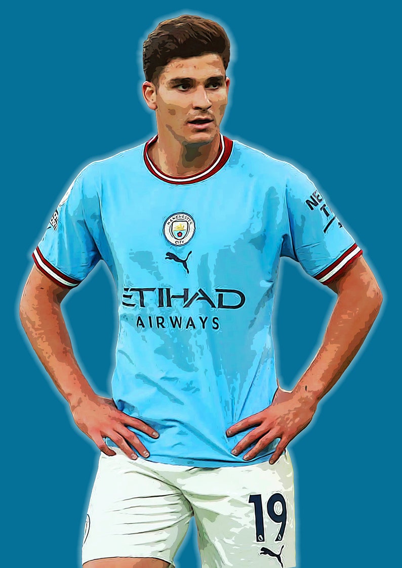 Julian Alvarez Digital Art Print on Foamex Board or Photo - Etsy