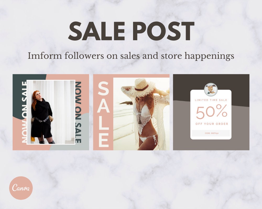 Instagram Post Canva Template Customize Social Media Templates for ...