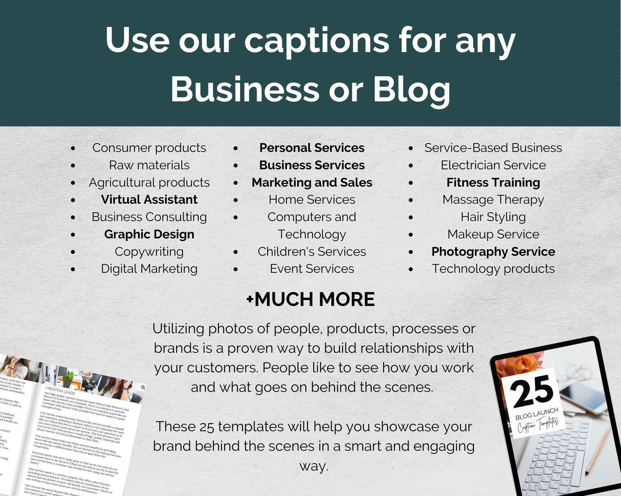 25 Blog Launch Instagram Caption Templates Social Media - Etsy