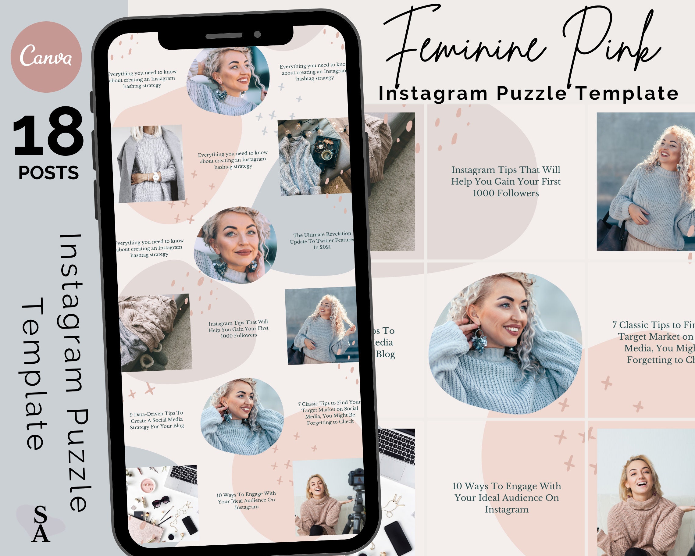 Templates Design & Templates Insta Course Creator Canva Templates ...