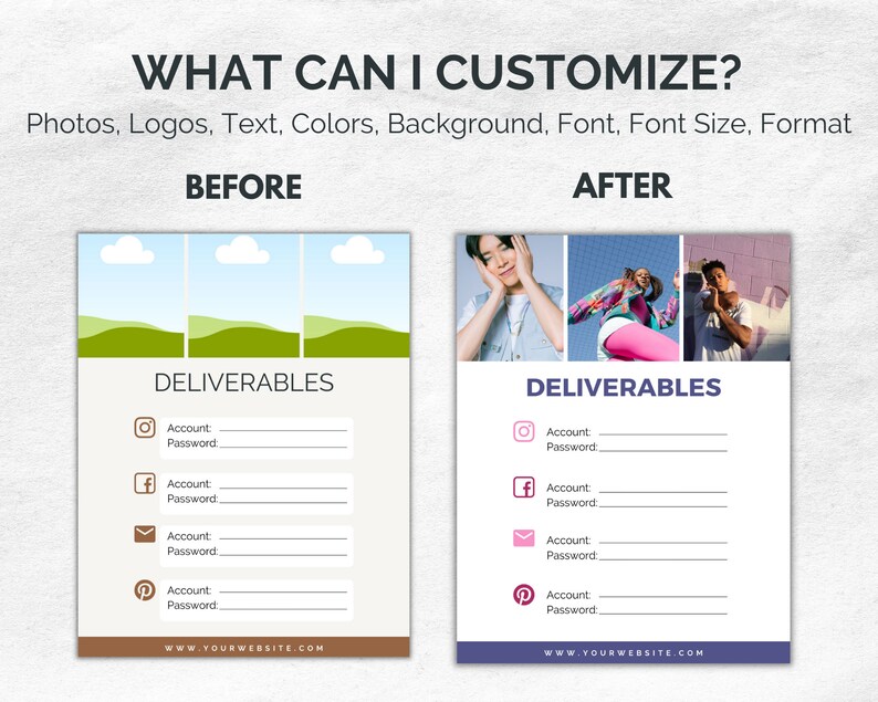 Client Goodbye Offboarding Template | Canva Template | Client Exit ...
